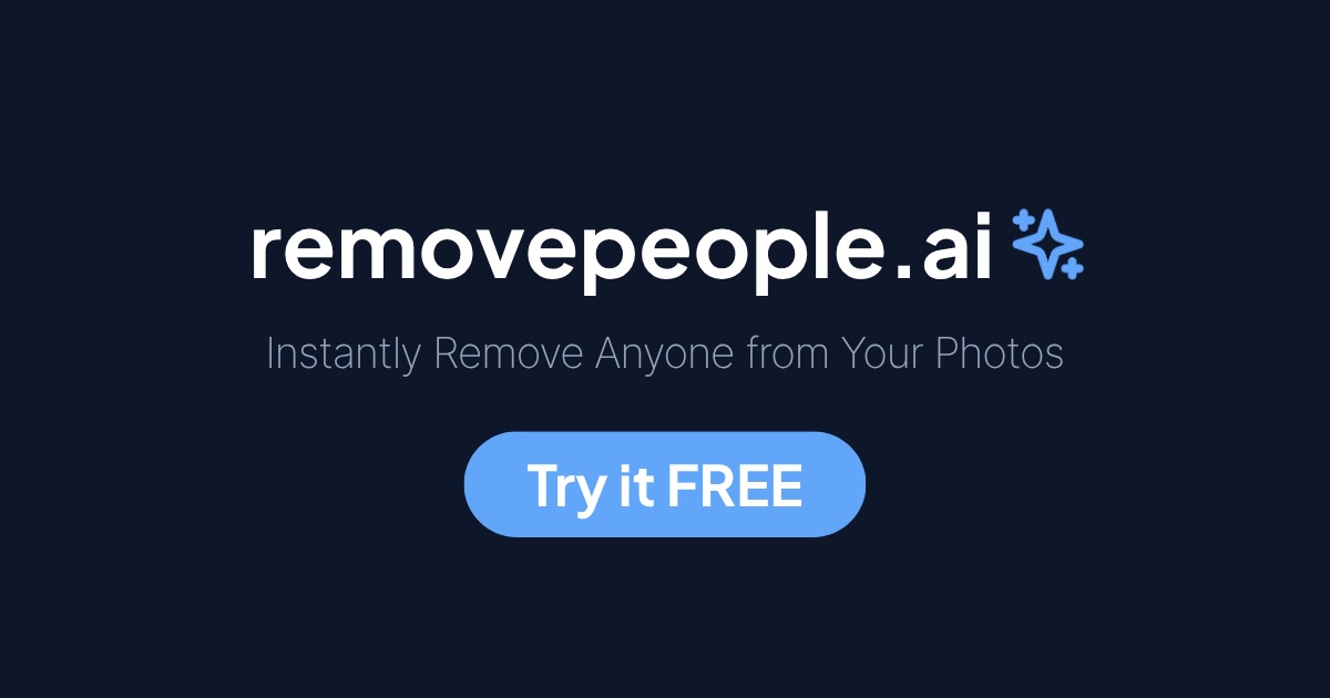 Remove People from Photos Online — AI Person Remover | removepeople.ai